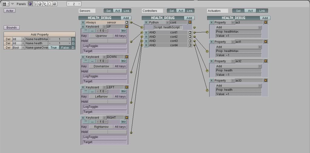 Legend of Zelda-style Heart Bar Tutorial | Blender Game Engine Tutorials